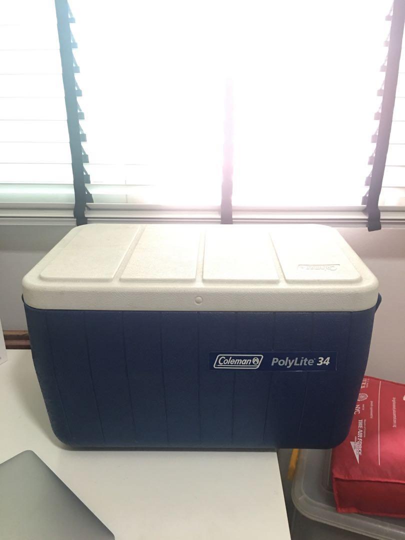 Coleman Ice Box 34 ltr, Furniture & Home Living, Home Improvement ...