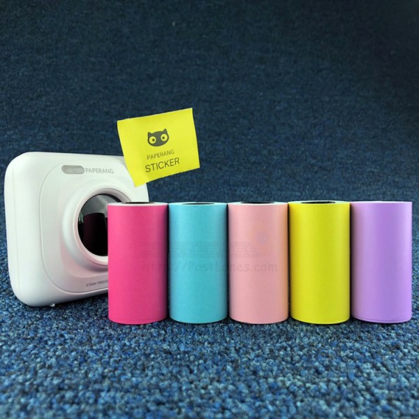Colored Thermal Sticker Paper For Paperang / Receipt Printer, Computers ...