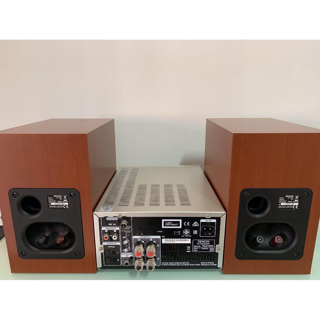 Denon RCD-M40-micro system/ SC-M40 speaker, Audio, Soundbars, Speakers ...