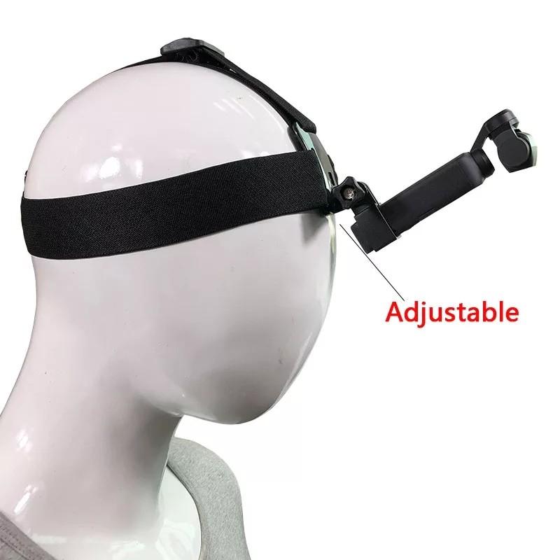 Dji Osmo Pocket Elastic Adjustable Harness Head Strap Helmet Mount For ...