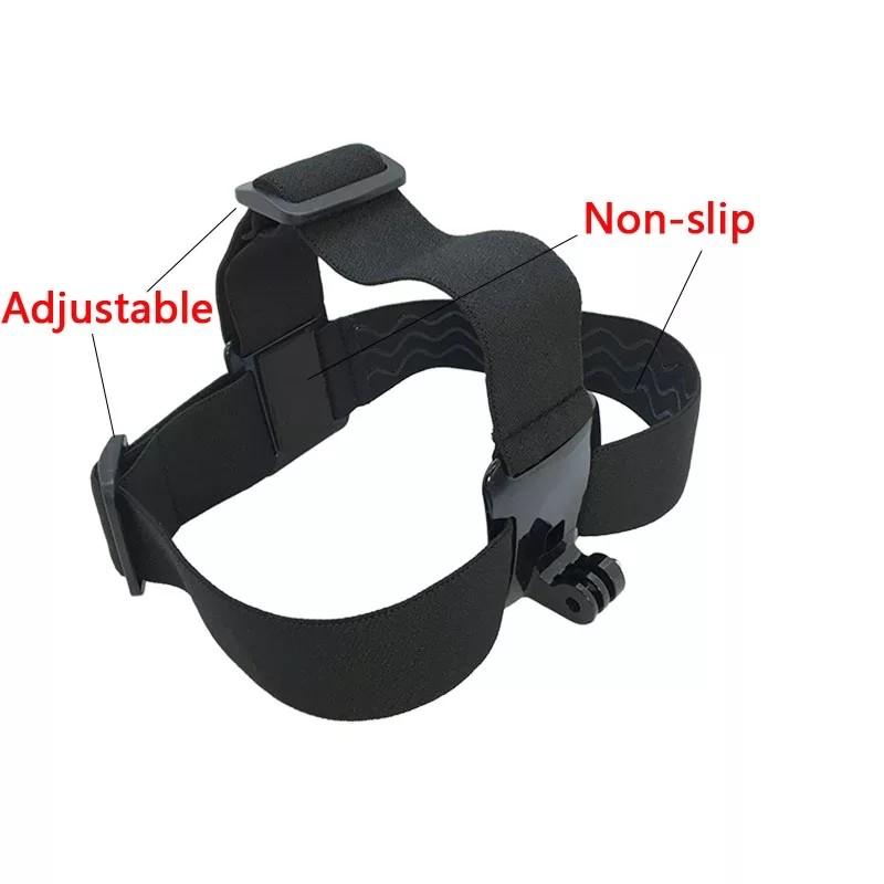 Dji Osmo Pocket Elastic Adjustable Harness Head Strap Helmet Mount For ...