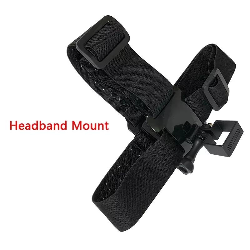 Dji Osmo Pocket Elastic Adjustable Harness Head Strap Helmet Mount For ...