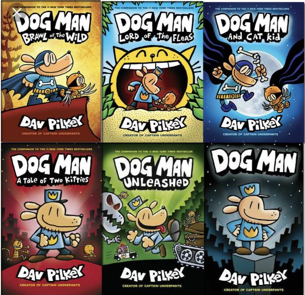 Dog Man Books for sale!(complete set of 6), Hobbies & Toys, Books ...