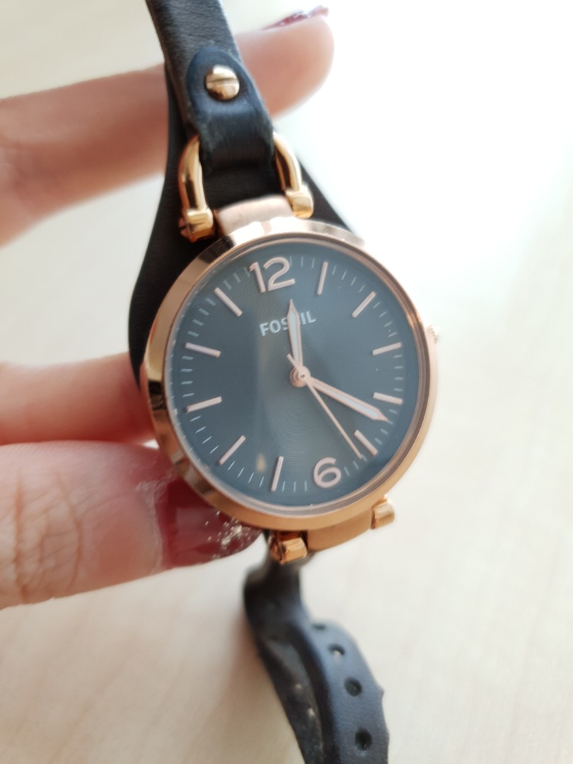 FOSSIL- Georgia Three Hand, Mobile Phones & Gadgets, Wearables & Smart ...