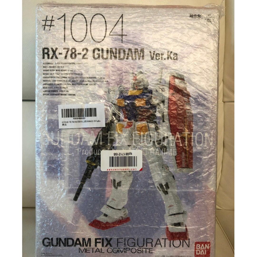 GUNDAM FIX FIGURATION METAL COMPOSITE #1004 GUNDAM RX-78-2 KA 版 日版 全新未開, 興趣及遊戲, 玩具 & 遊戲類 - Carousell