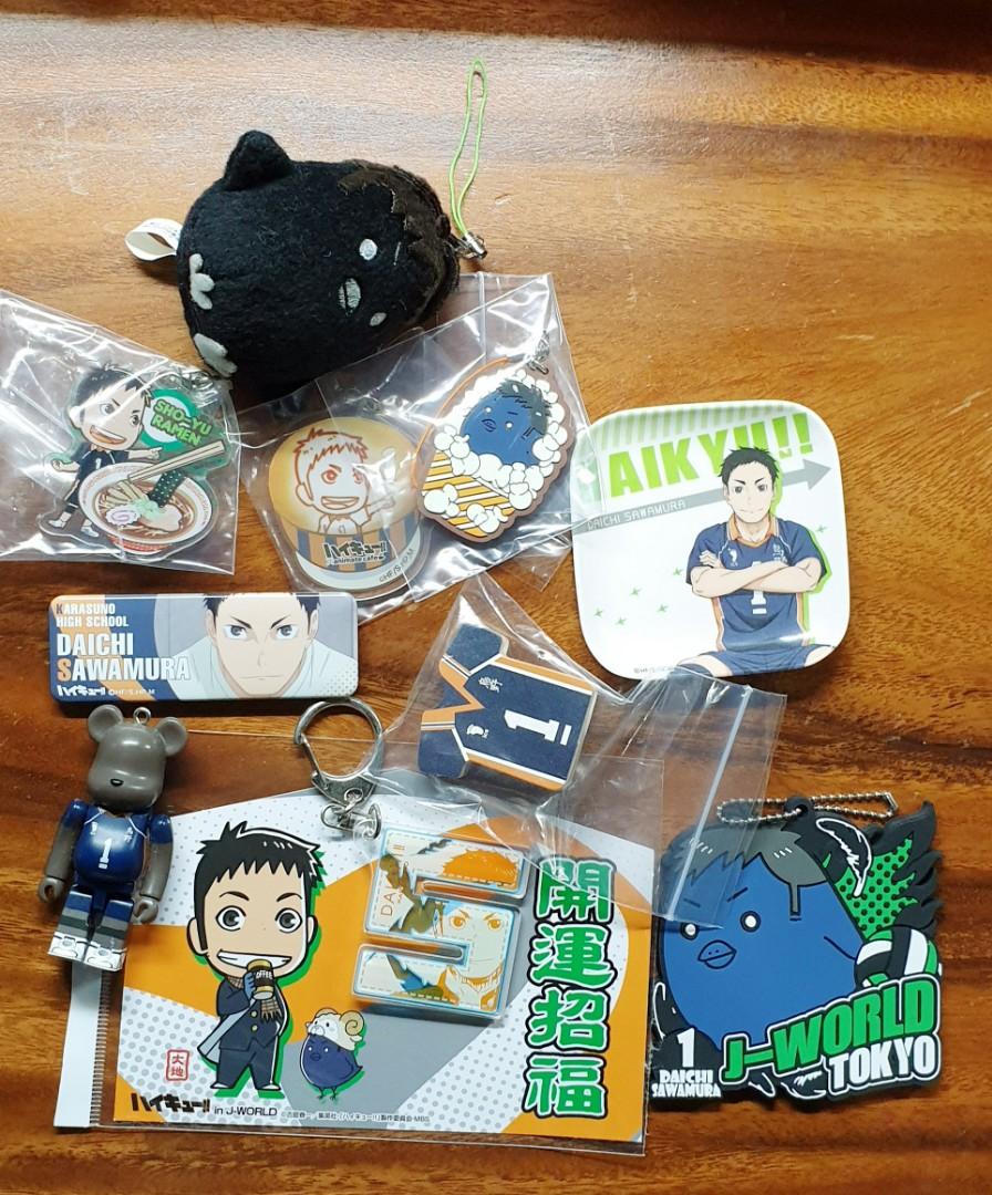 Haikyuu Daichi Merch Set, Hobbies & Toys, Toys & Games on Carousell