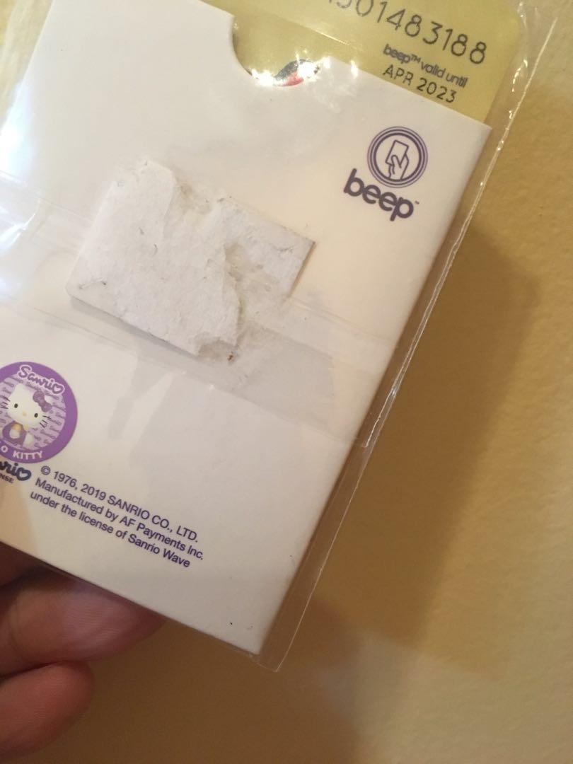 Hello Kitty Yellow Beep Card, Tickets & Vouchers, Store Credits on ...