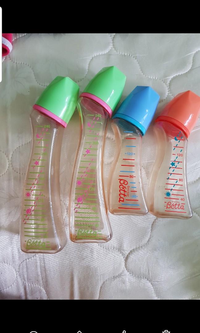JAPAN NO. 1 MILK BOTTLE DR. BETTA MILK BOTTLE, Babies & Kids, Nursing ...