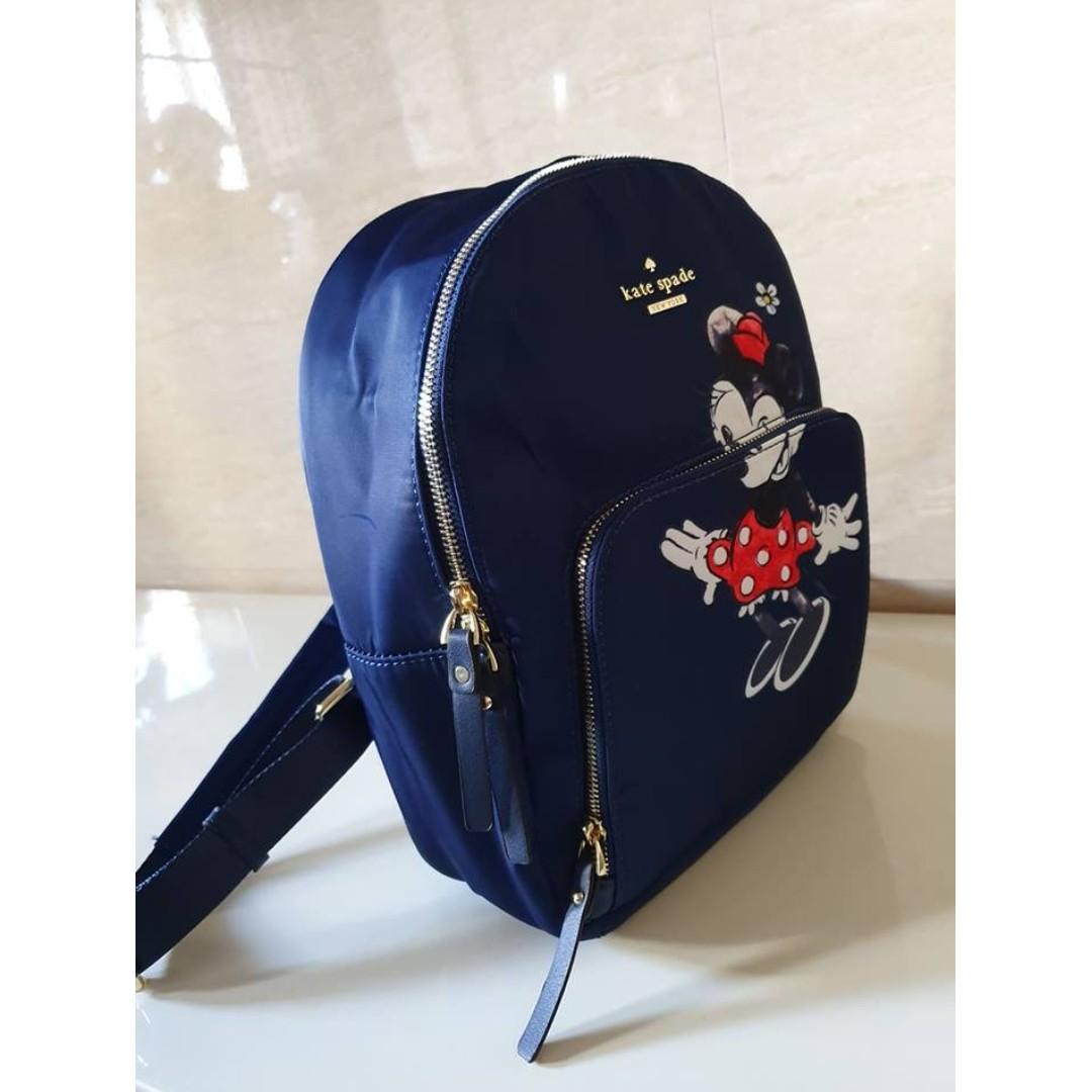 Kate Spade Watson Lane Hartley Minnie Mouse Print-Blue, Women's Fashion ...