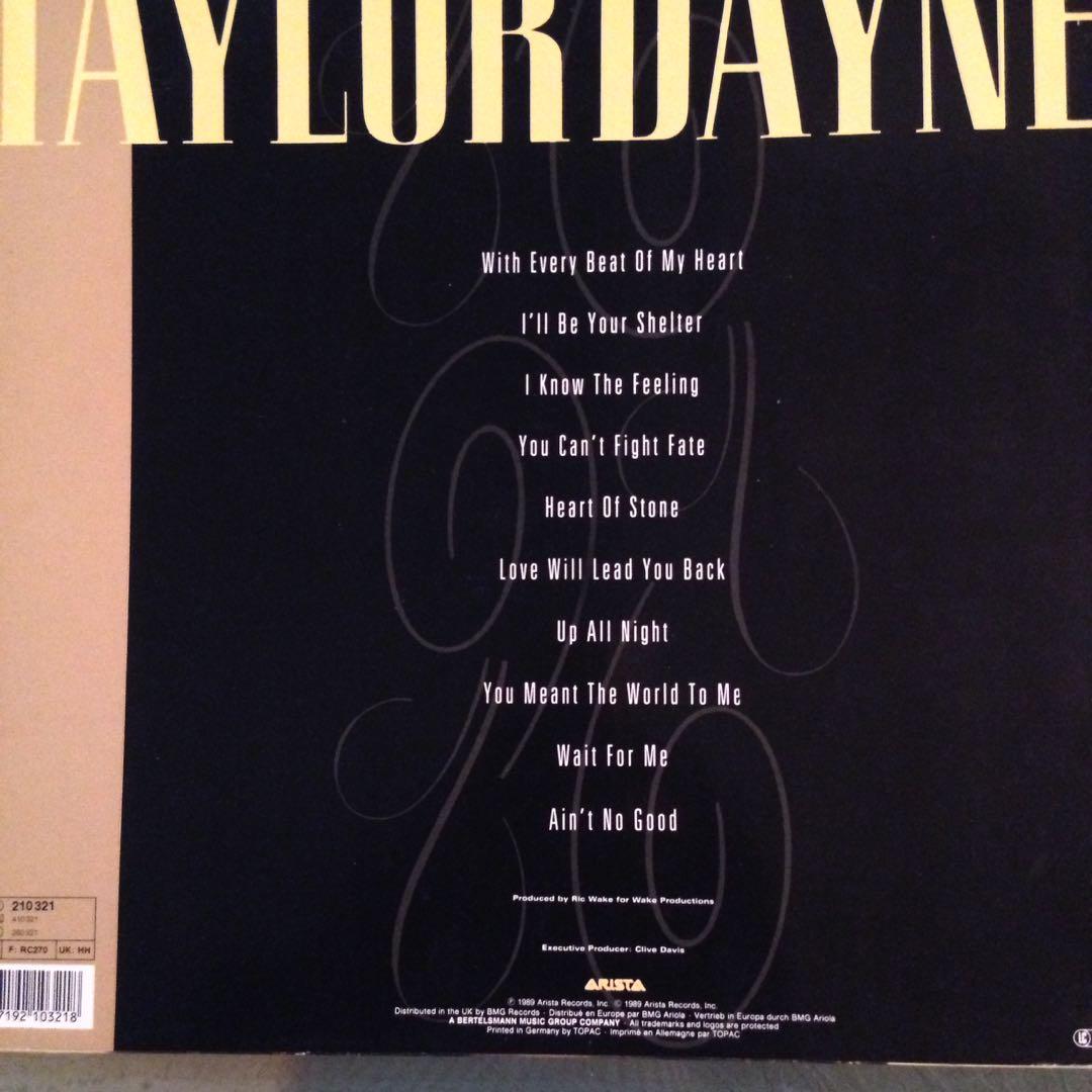 Lp Taylor Dayne (You Can't Fight Fate), Hobbies & Toys, Music & Media ... Lp Taylor Dayne (You Can't Fight Fate), Hobbies & Toys, Music & Media ...