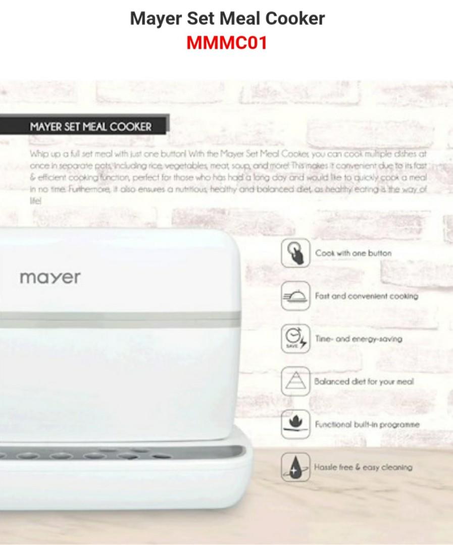 MAYER Set meal Cooker, TV & Home Appliances, Kitchen Appliances ...