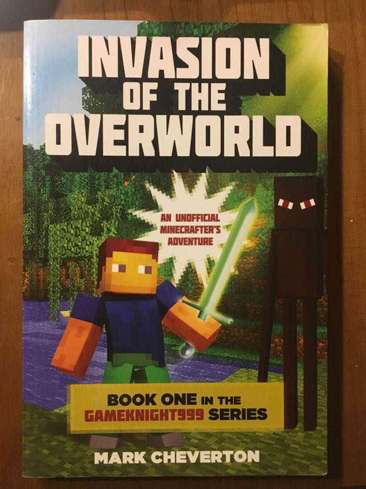 MINECRAFT Invasion of the Overworld by Mark Cheverton, Hobbies & Toys ...