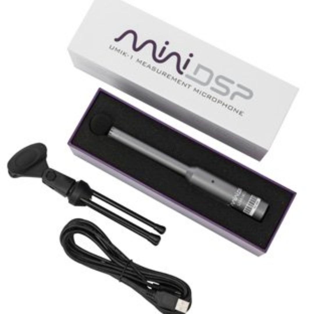 MINI DSP UMIK-1 Calibration Mic, Audio, Other Audio Equipment on Carousell