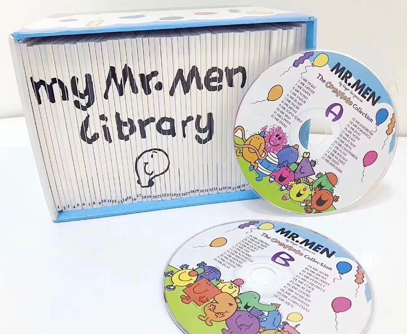Mr men series full set of 50 with cd-rom brand new mr men books ...