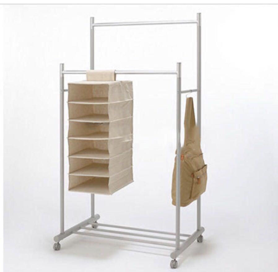 Muji Clothes Rack, Furniture & Home Living, Bathroom & Kitchen Fixtures ...