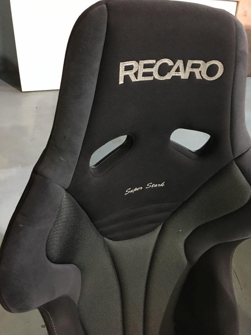 Original Recaro Super Stark Bucket Seat , Car Accessories, Accessories ...