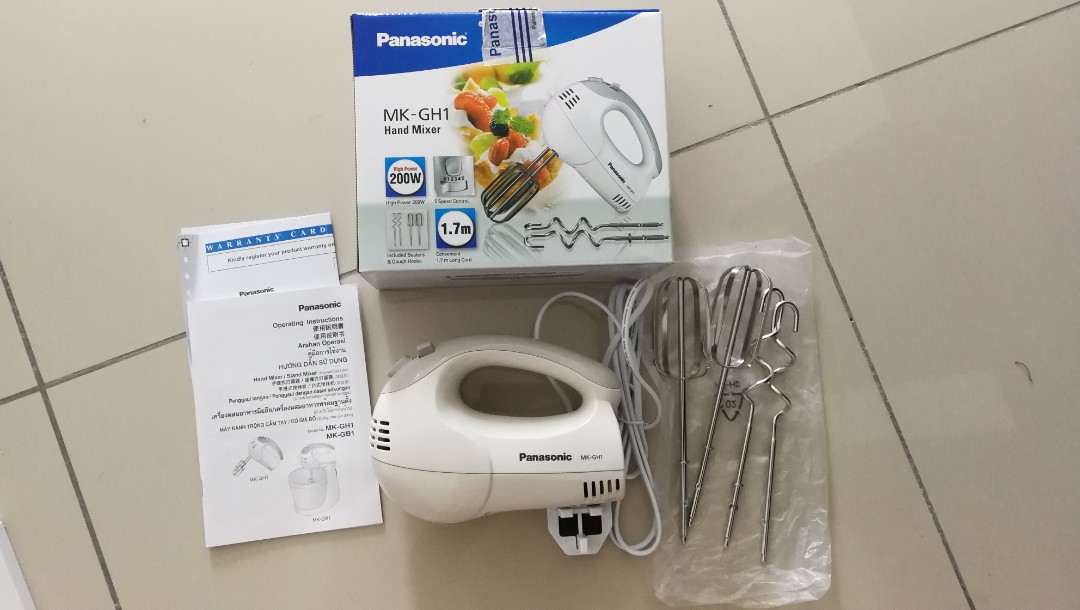 Panasonic Hand Mixer, TV & Home Appliances, Kitchen Appliances, Hand ...
