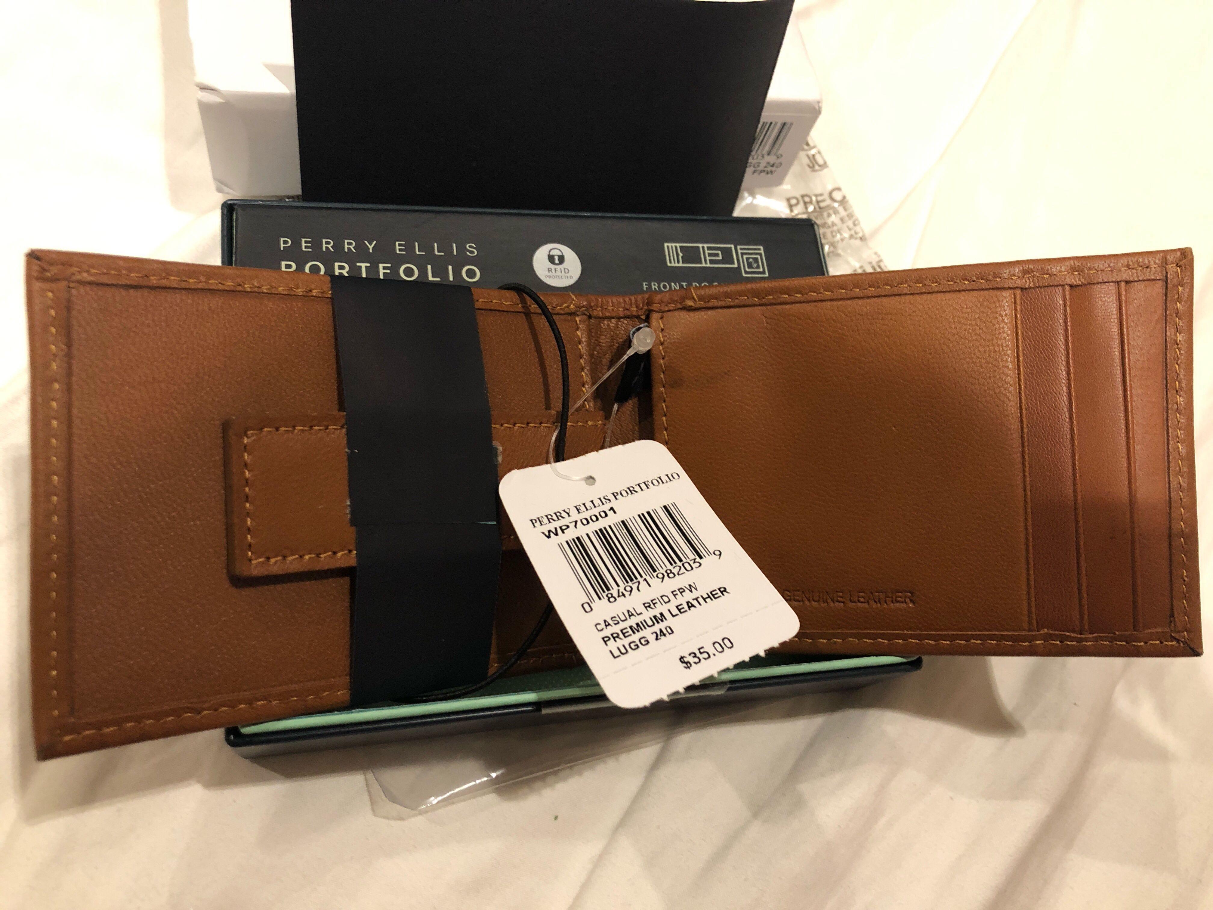 Perry Ellis RFID Portfolio / Wallet, Men's Fashion, Watches ...