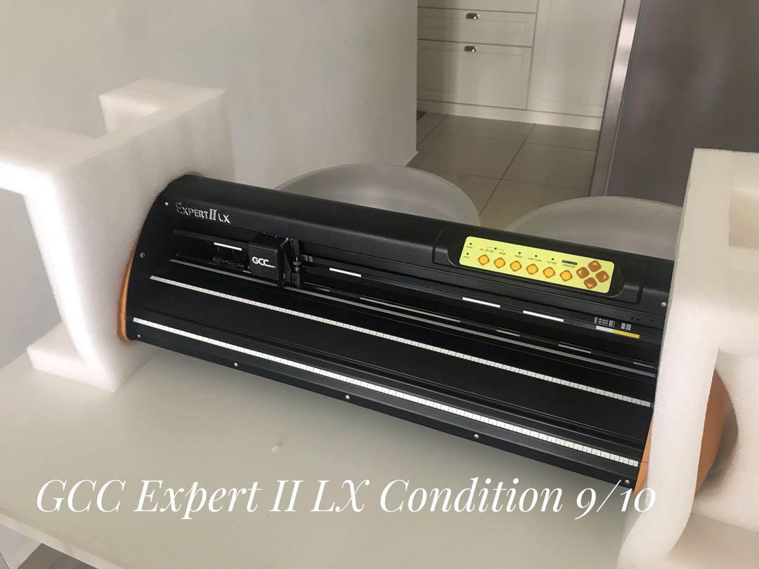 Plotter Vinyl Cutter - GCC Expert II LX, Computers & Tech, Printers ...