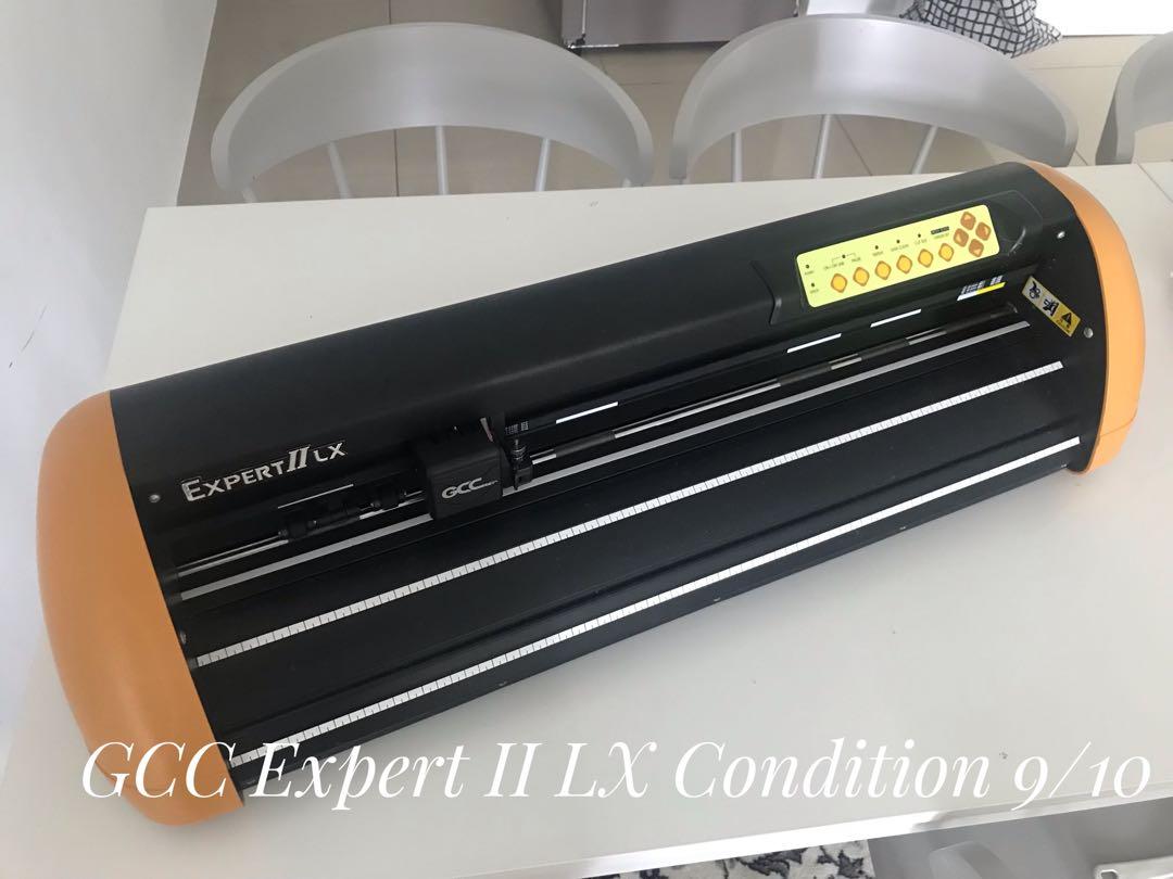 Plotter Vinyl Cutter - GCC Expert II LX, Computers & Tech, Printers ...