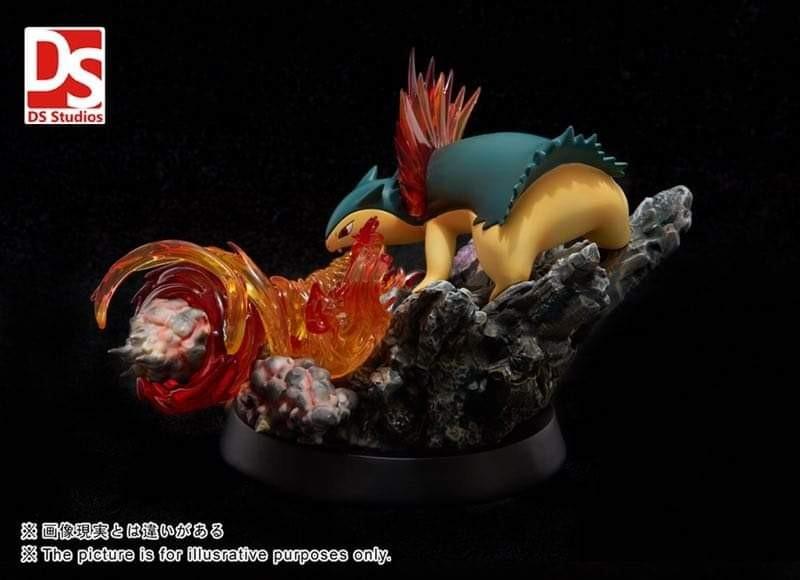 [PO] Pokemon Statue Generation 2 Typhlosion, Hobbies & Toys, Toys ...