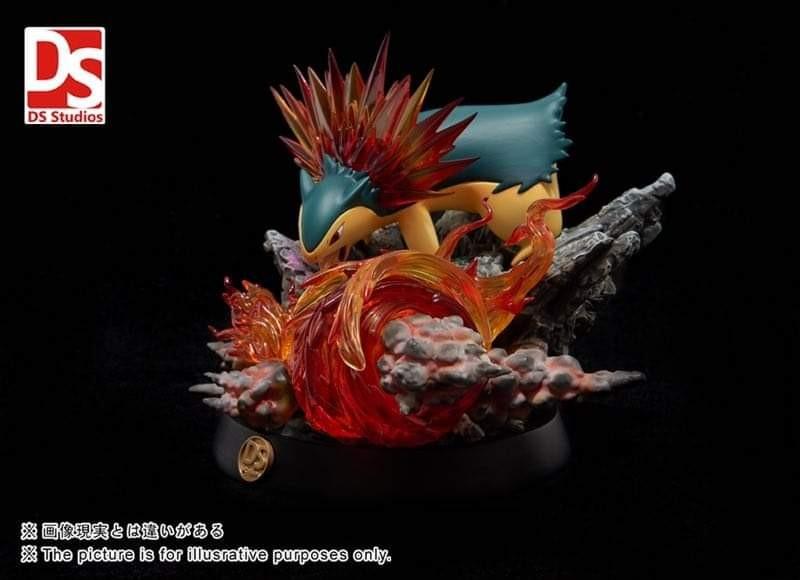 [PO] Pokemon Statue Generation 2 Typhlosion, Hobbies & Toys, Toys ...