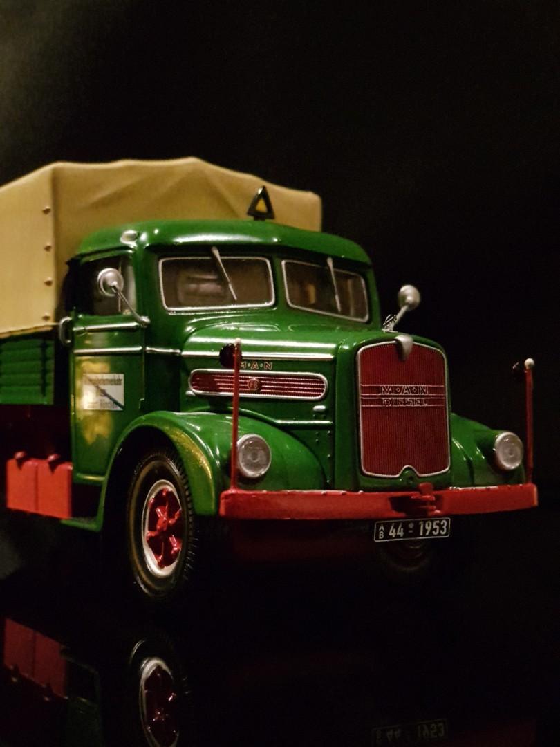 Rare Minichamps Man F8 Canvas Truck, Hobbies & Toys, Toys & Games on ...