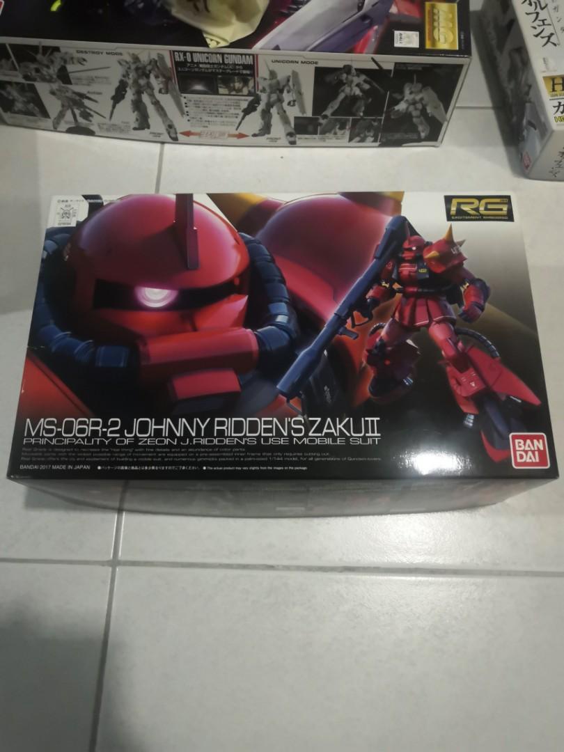 RG johnny ridden`s zaku ii, Hobbies & Toys, Toys & Games on Carousell