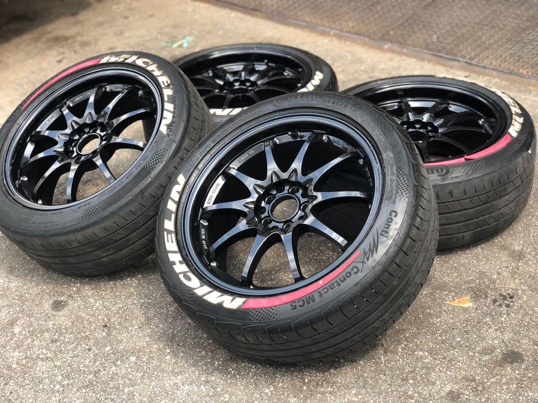 Rim CE28 Thailand 18 5x100, Auto Accessories on Carousell
