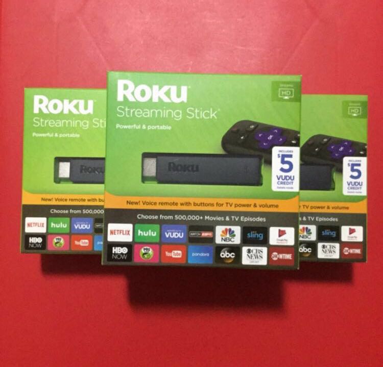 Roku Streaming Stick 3800R / 3800RW Portable, power-packed player with ...