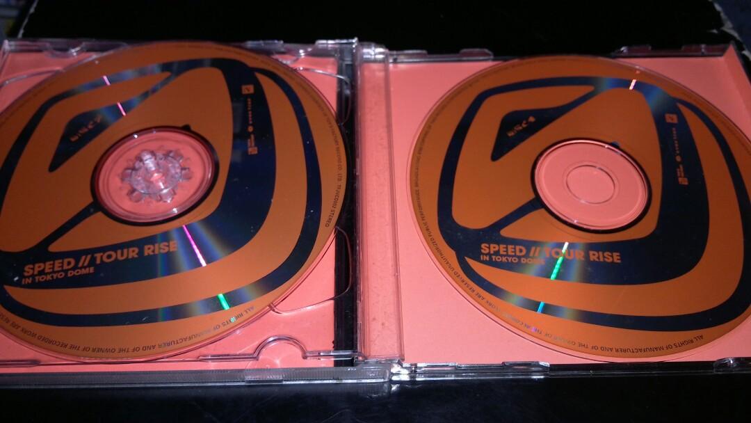 SPEED - TOUR RISE IN TOKYO DOME VCD, Hobbies & Toys, Music & Media, CDs & DVDs on Carousell