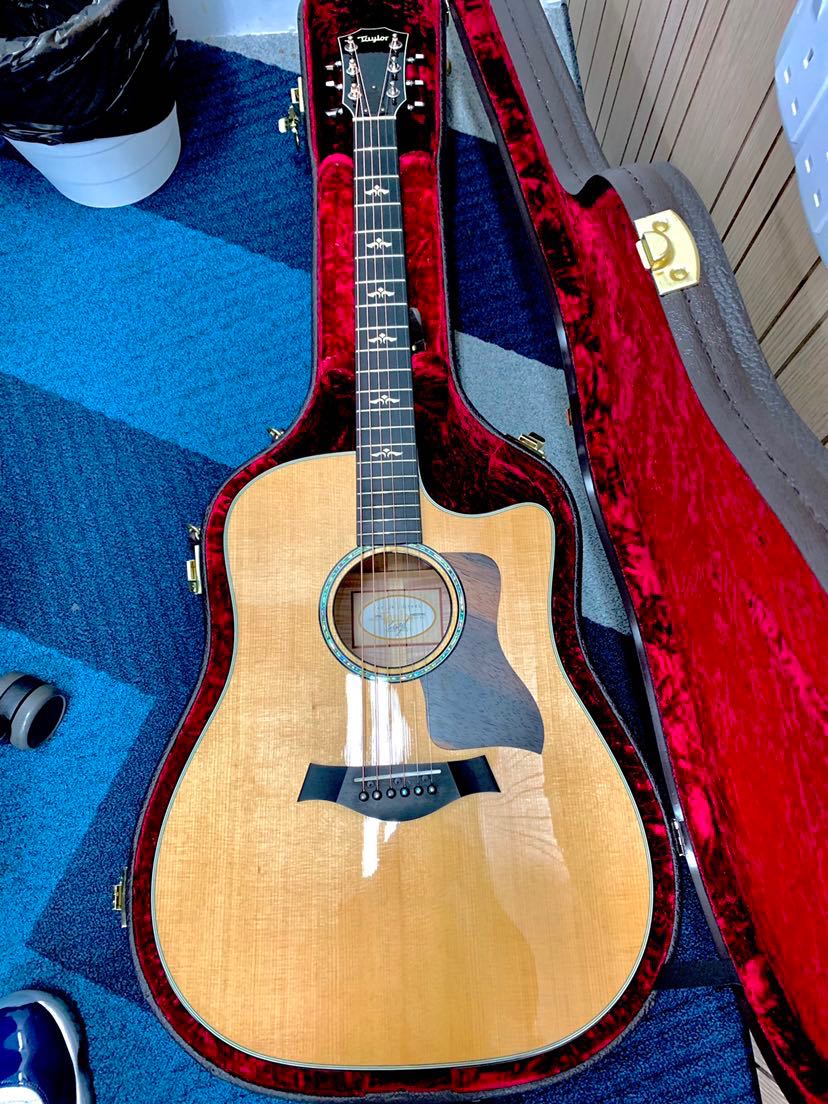 Taylor 610CE, Hobbies & Toys, Music & Media, Musical Instruments on ...