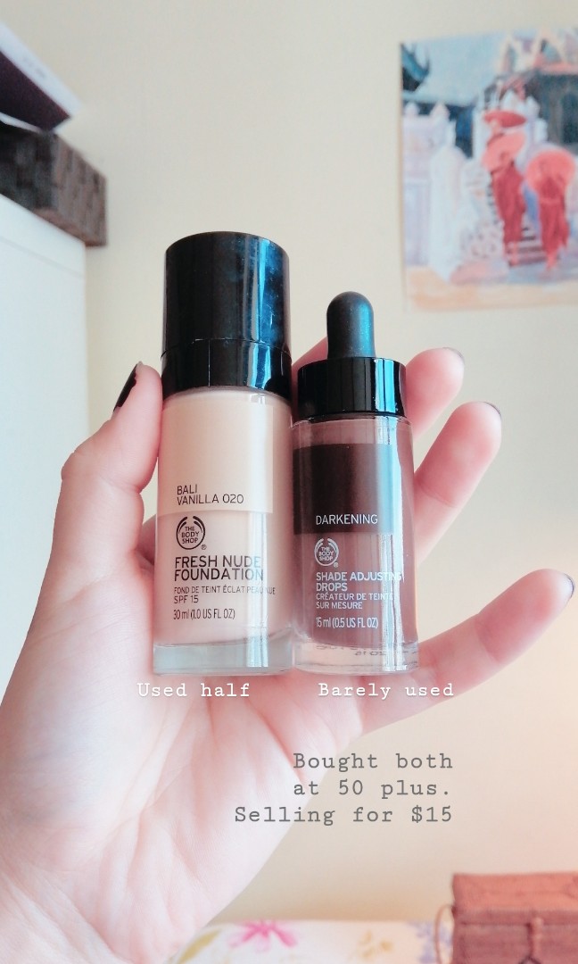The body shop foundation, Beauty & Personal Care, Face, Makeup on Carousell