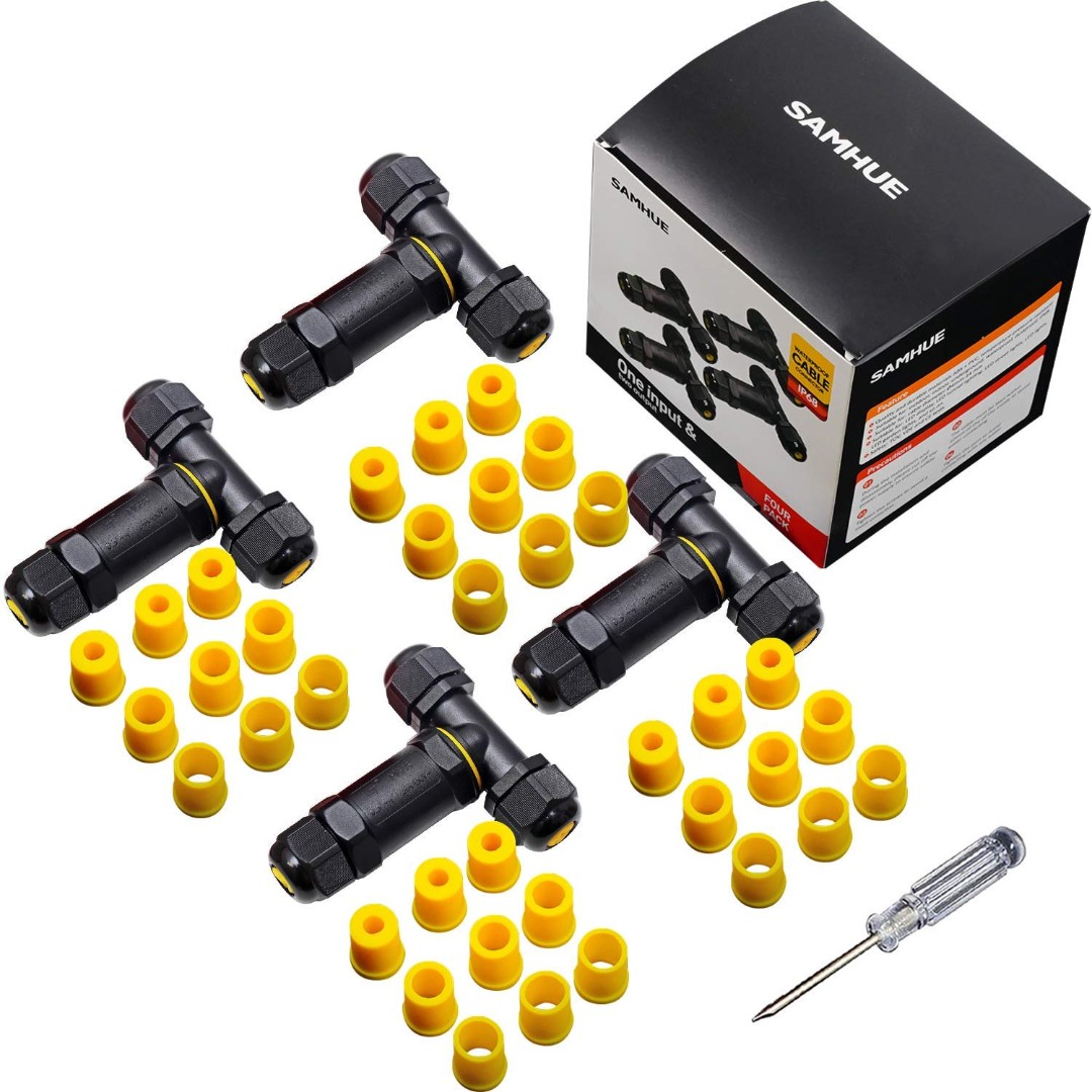 Waterproof Junction Box Outdoor Cable Connector IP68 Electrical ...