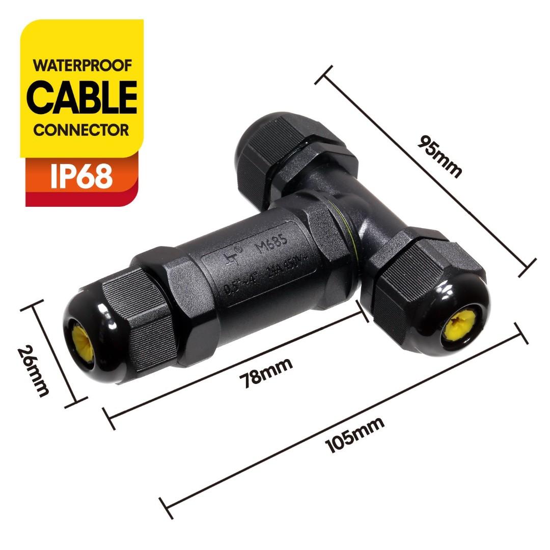 Waterproof Junction Box Outdoor Cable Connector IP68 Electrical ...