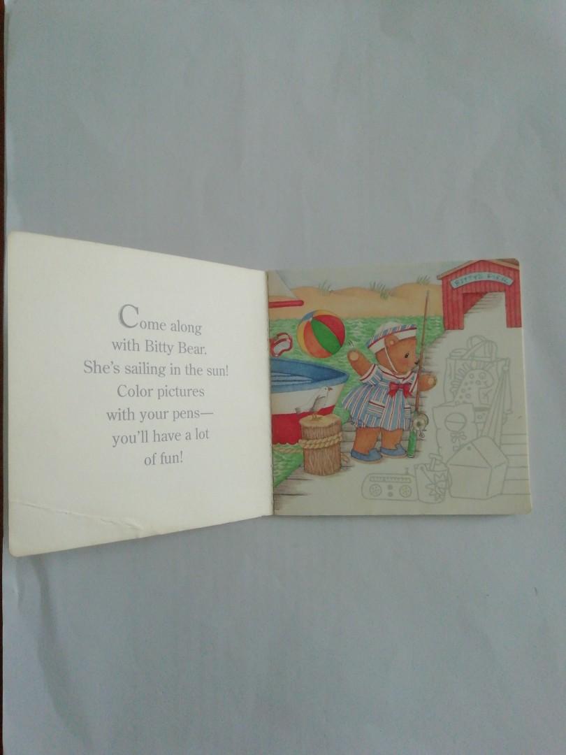Woof Children's Story Book and Bitty Bear Colors Eggs and Bitty Bear ...