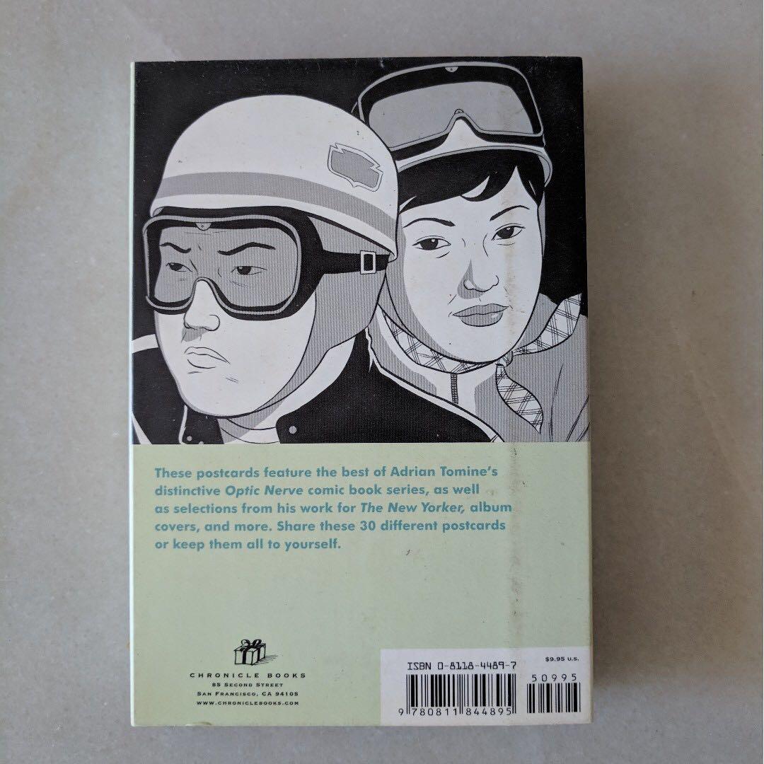 Art Comic Collectible Adrian Tomine 30 Postcards Hobbies And Toys Memorabilia And Collectibles