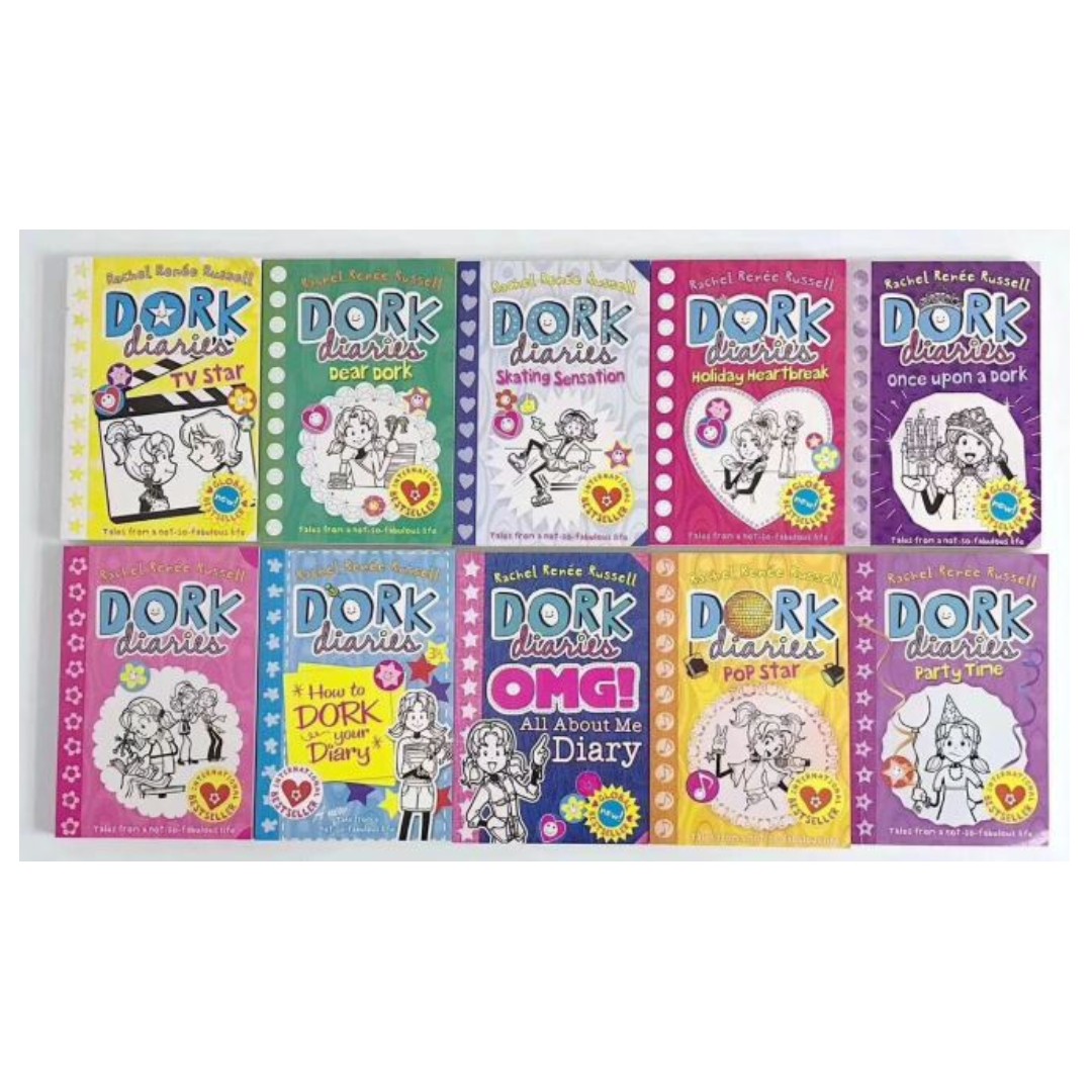 Dork Diaries Collection - 10 Books (Collection) by Rachel Renee Russell ...