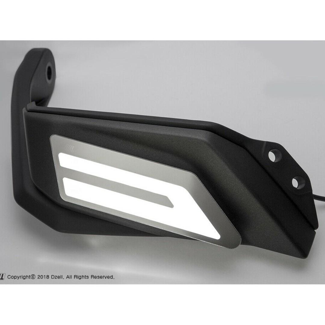 Dzell Knuckle Guard Led Kit for Tracer GT, Motorcycles, Motorcycle ...