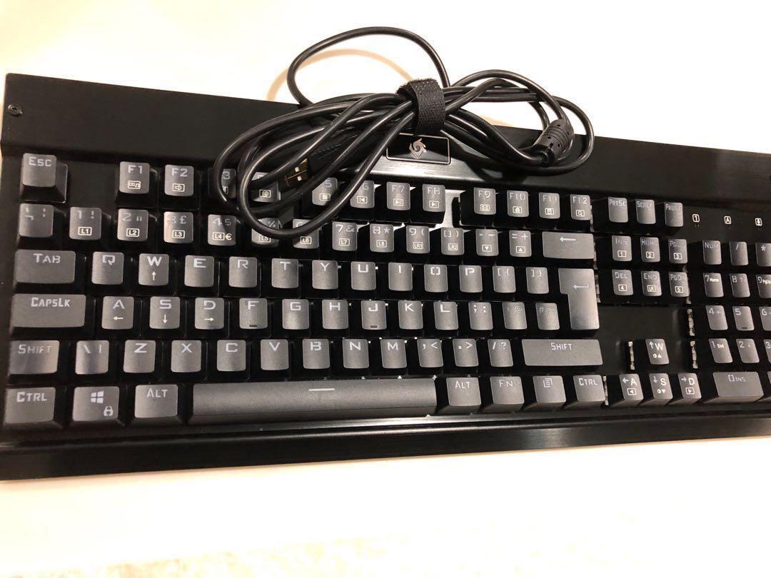 EagleTec keyboard with breathing blue backlight, Computers & Tech ...