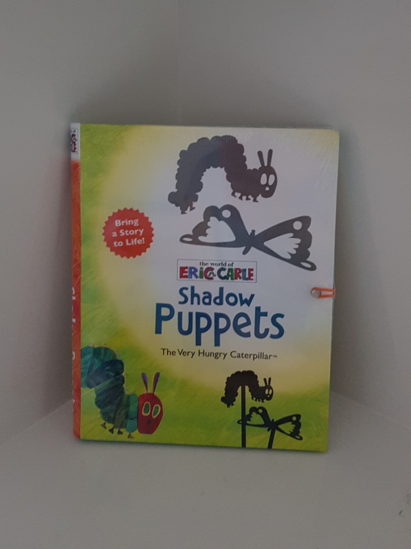 Eric Carle Hungry Caterpillar Puppets, Hobbies & Toys, Books ...