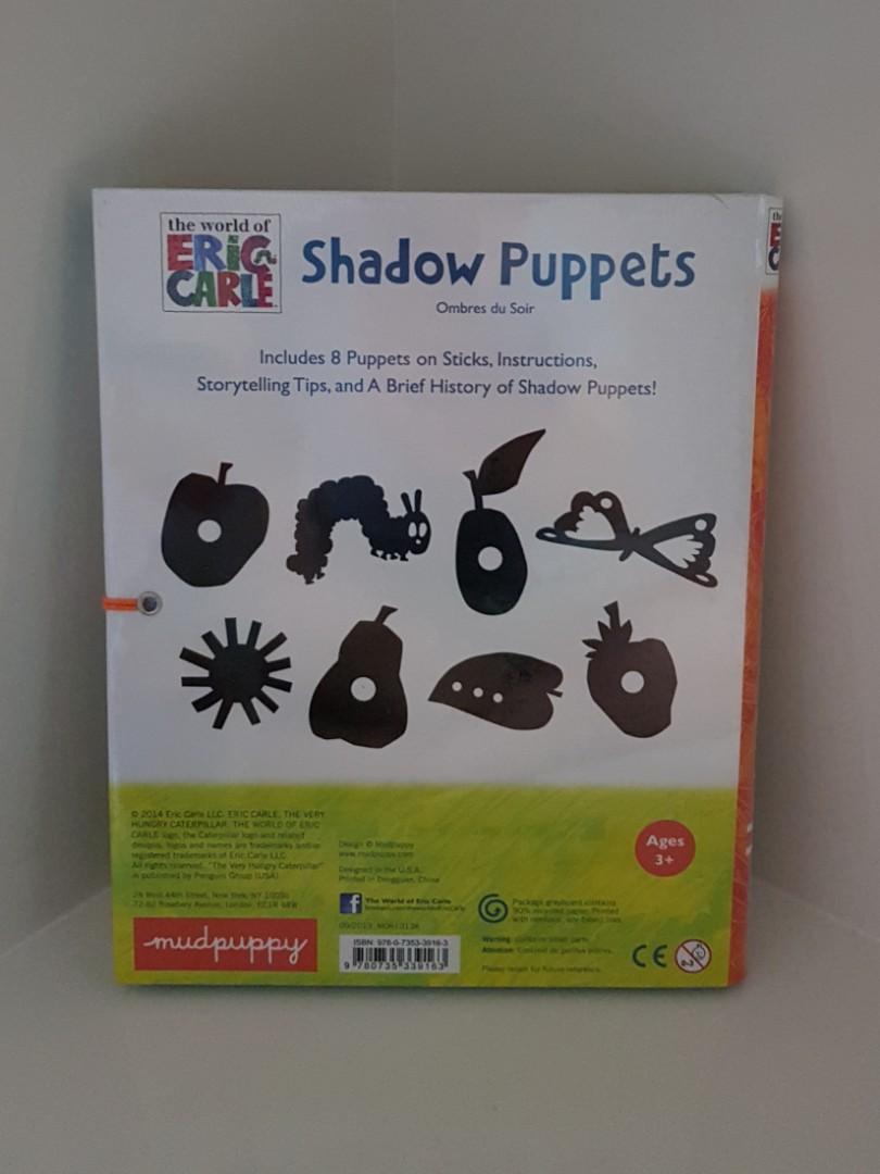 Eric Carle Hungry Caterpillar Puppets, Hobbies & Toys, Books ...