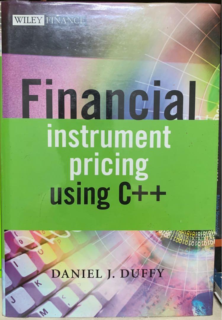 Financial Instrument Pricing using C++, Hobbies & Toys, Books & Magazines, Fiction & Non-Fiction ...