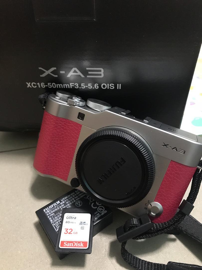 Fujifilm XA-3 Mirrorless Camera, Photography, Cameras on Carousell