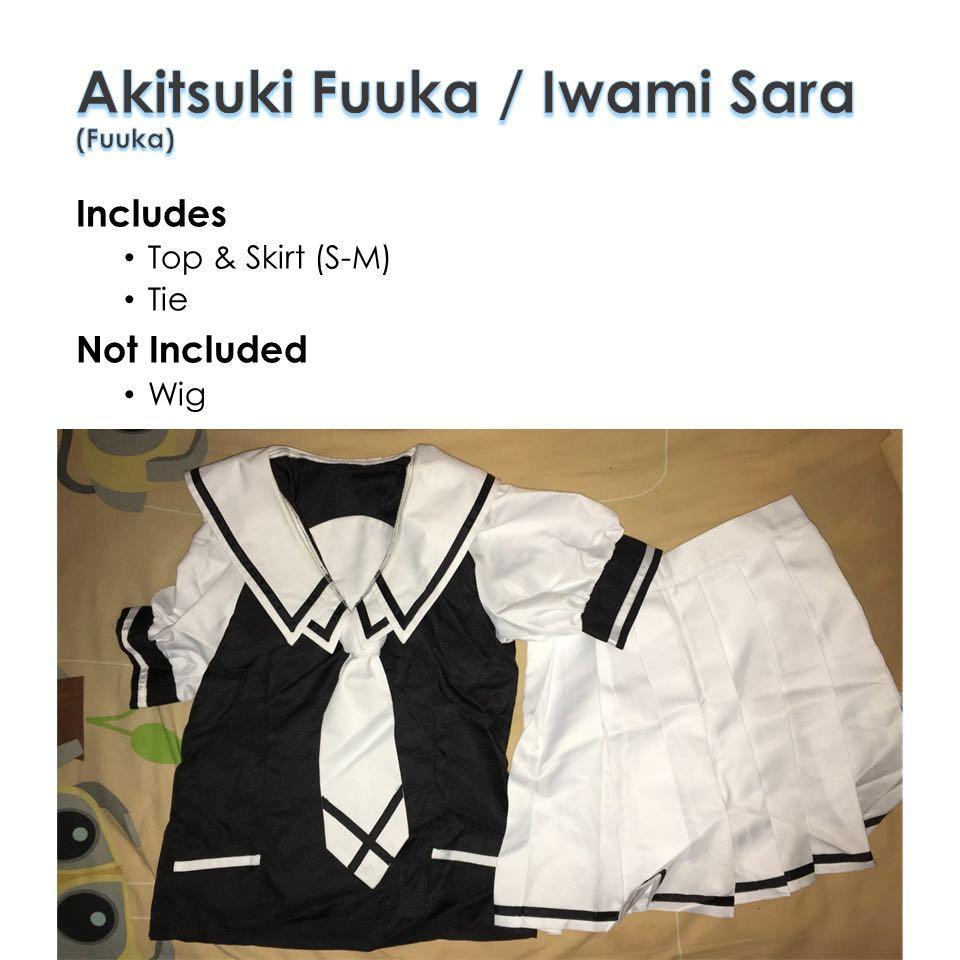 Fuuka Uniform Cosplay Costume, Hobbies & Toys, Memorabilia ...