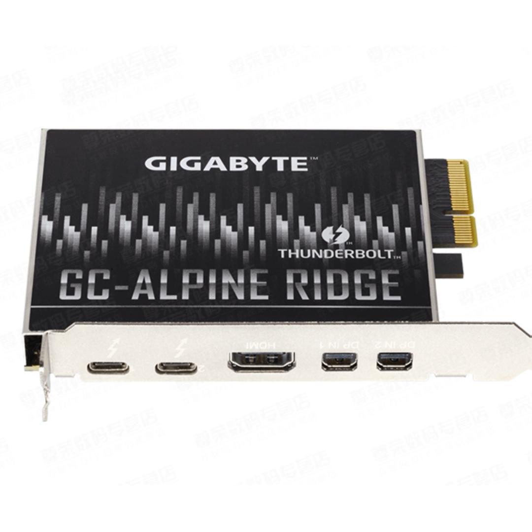 Gigabyte GC Alpine Ridge Thunderbolt 3 PCie card terbaik utk PC ...