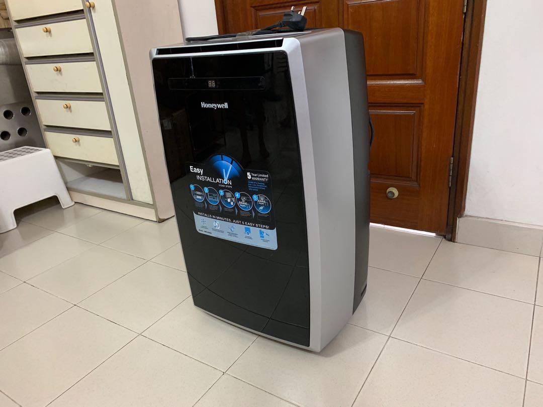 Honeywell Portable Aircon (10,000 BTU) LED Display, Hose included, TV ...