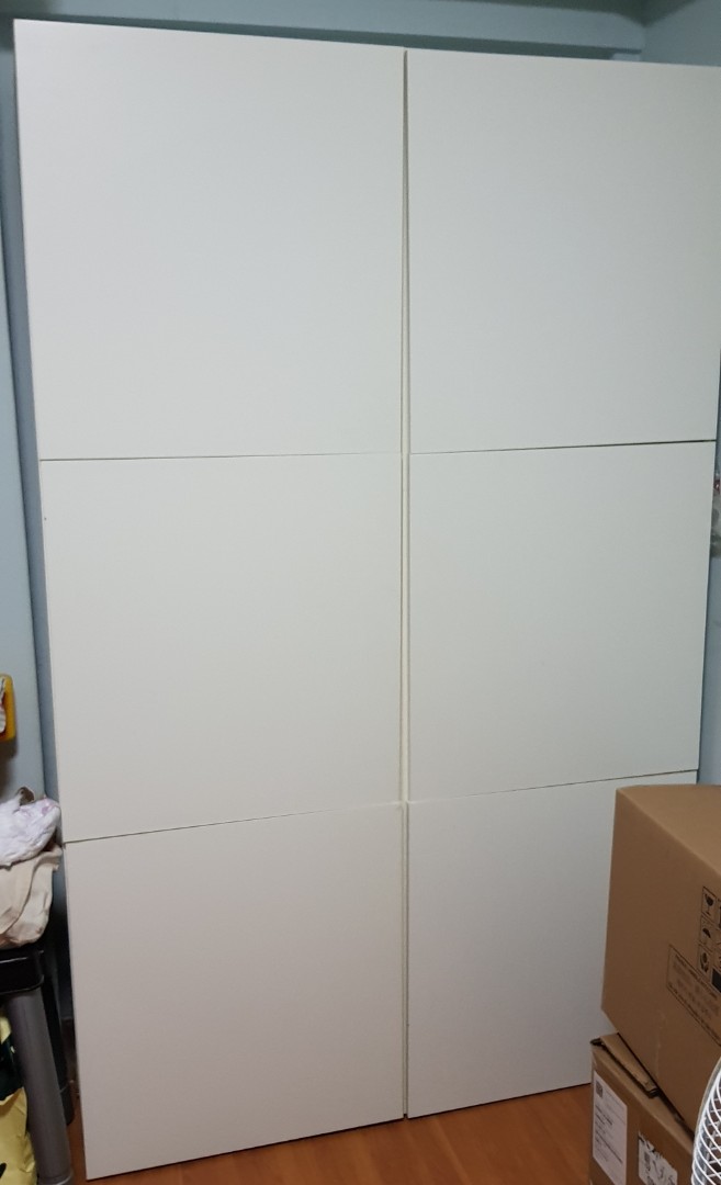 IKEA 6-doors cabinet, tic tac opening system, Furniture & Home Living ...