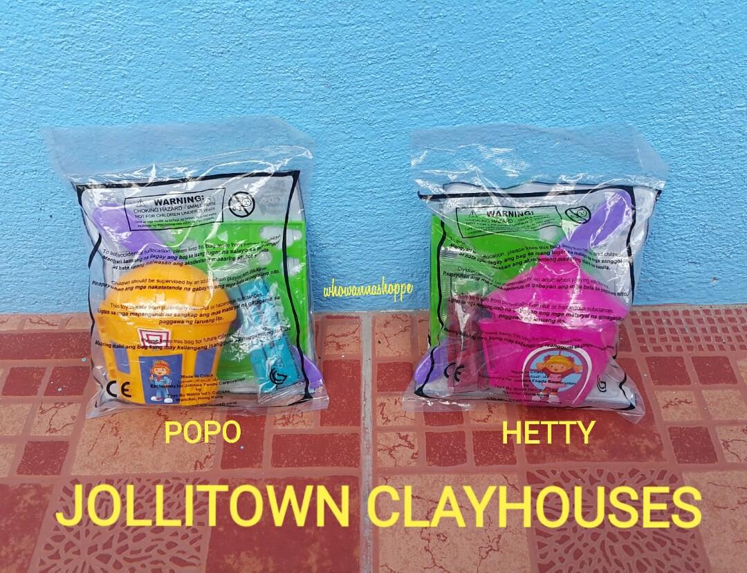 Jollitown Clayhouses (HETTY & POPO), Hobbies & Toys, Toys & Games on ...