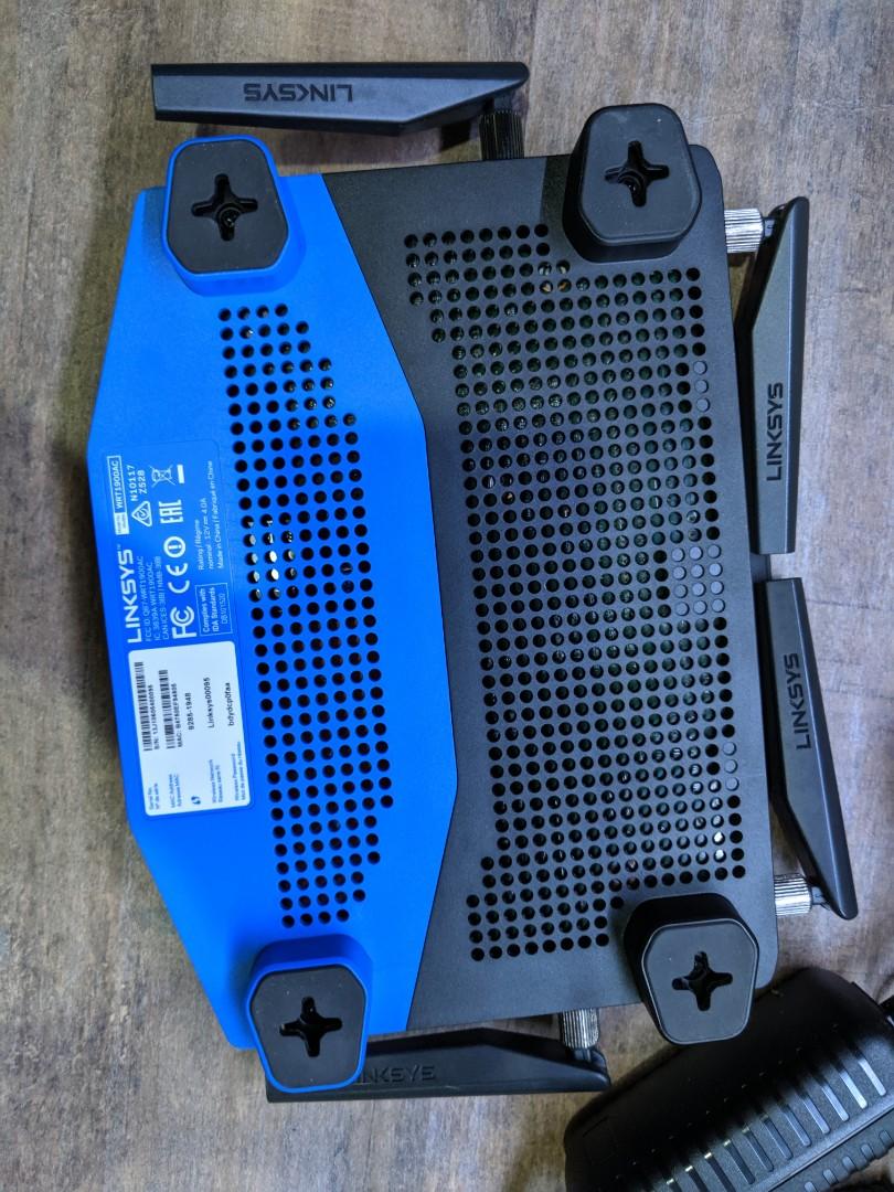 Linksys Wireless Router WRT1900AC, Computers & Tech, Parts ...
